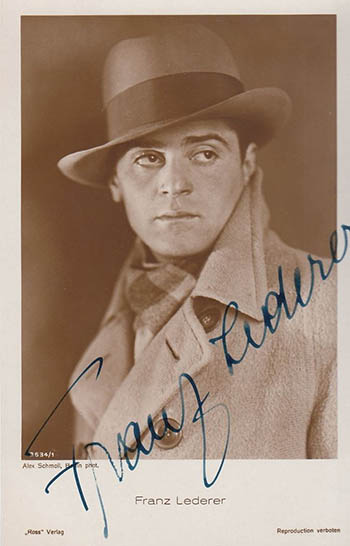 Lauterbach-Leithoff Performers Ross Verlag Postcard Images