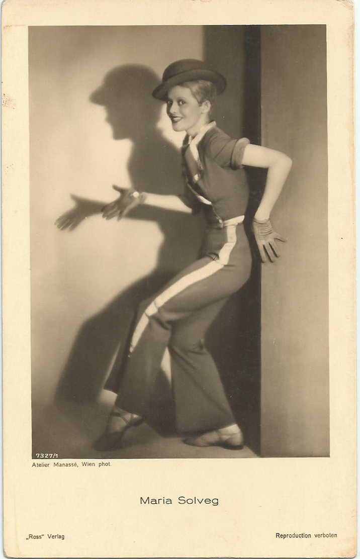 Solari-Stanwyck Performers Ross Verlag Postcard Images